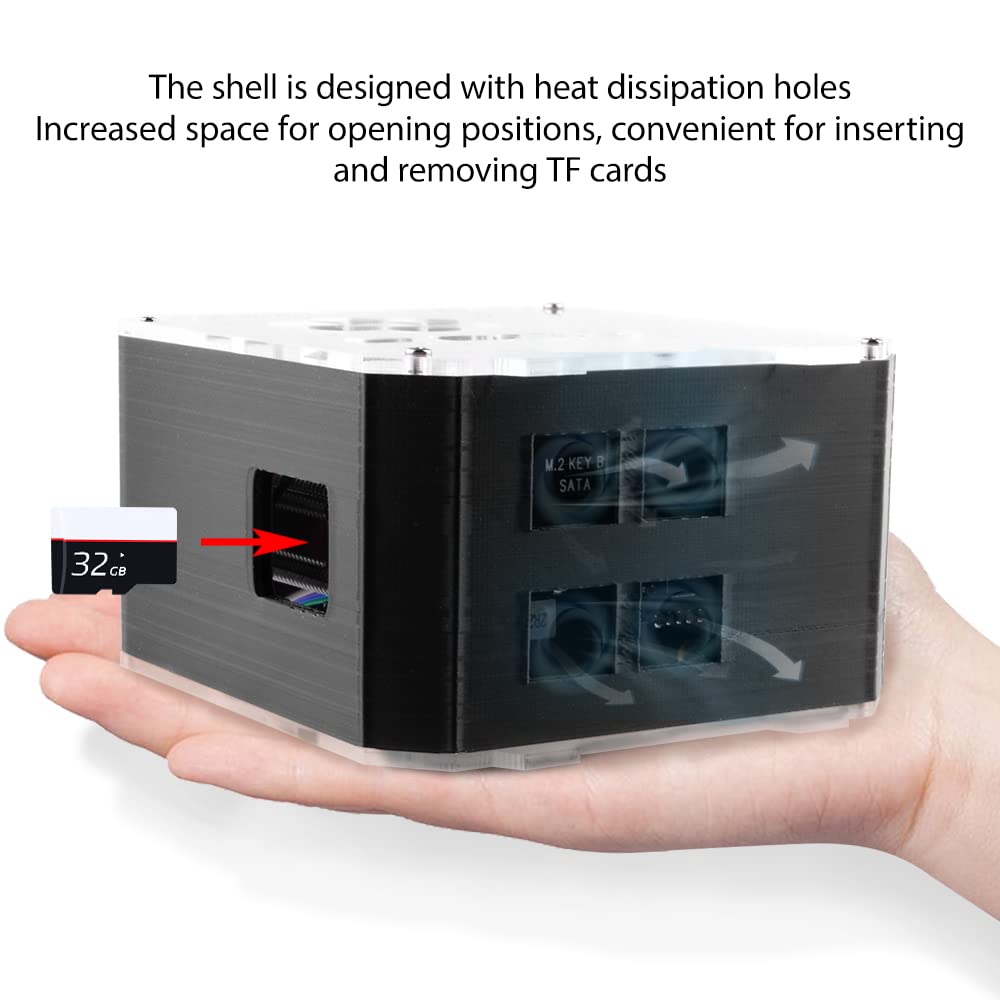 Buy GeeekPi Raspberry Pi Mini Tower NAS Kit,Raspberry Pi ICE Tower ...