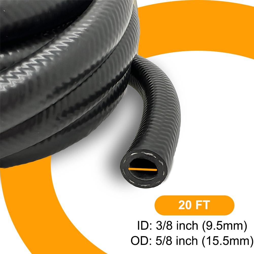Snapklik.com : 3/8 ID Push Lock Fuel Hose Line