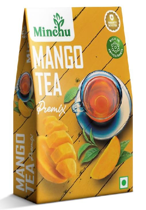 Minchu Mango Tea Premix Powder - Refreshing Fruit Tea with Mango ...