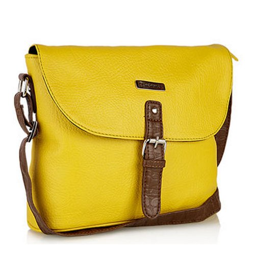 Buy Peperone Sling Bag (Yellow) (PCBY344) at Amazon.in