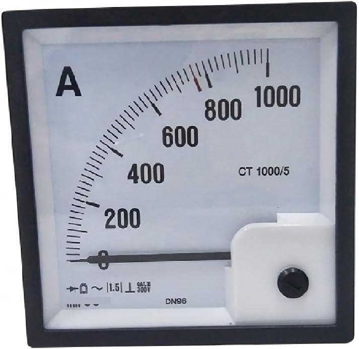 Amazon.com: CHBMSS Digital Analog Meter Square Shape Ac Dc Current ...