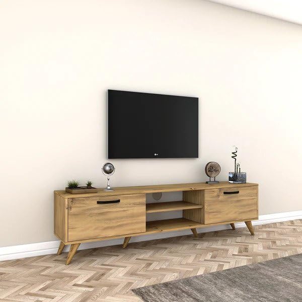 TRADE CRAFT A5 TV Unit Modern Free Standing TV Stand 180 cm Color ...