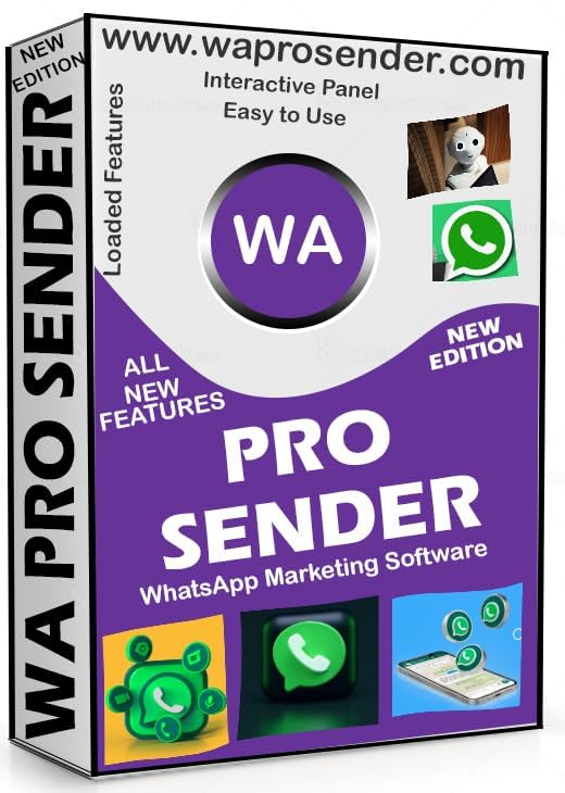 Wa Pro Sender|Bulk Marketing Software|Bulk Whatsapp Sender|Contact ...
