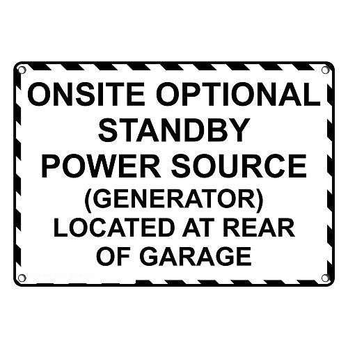 Amazon.com: Weatherproof Plastic Onsite Optional Standby Power Source ...