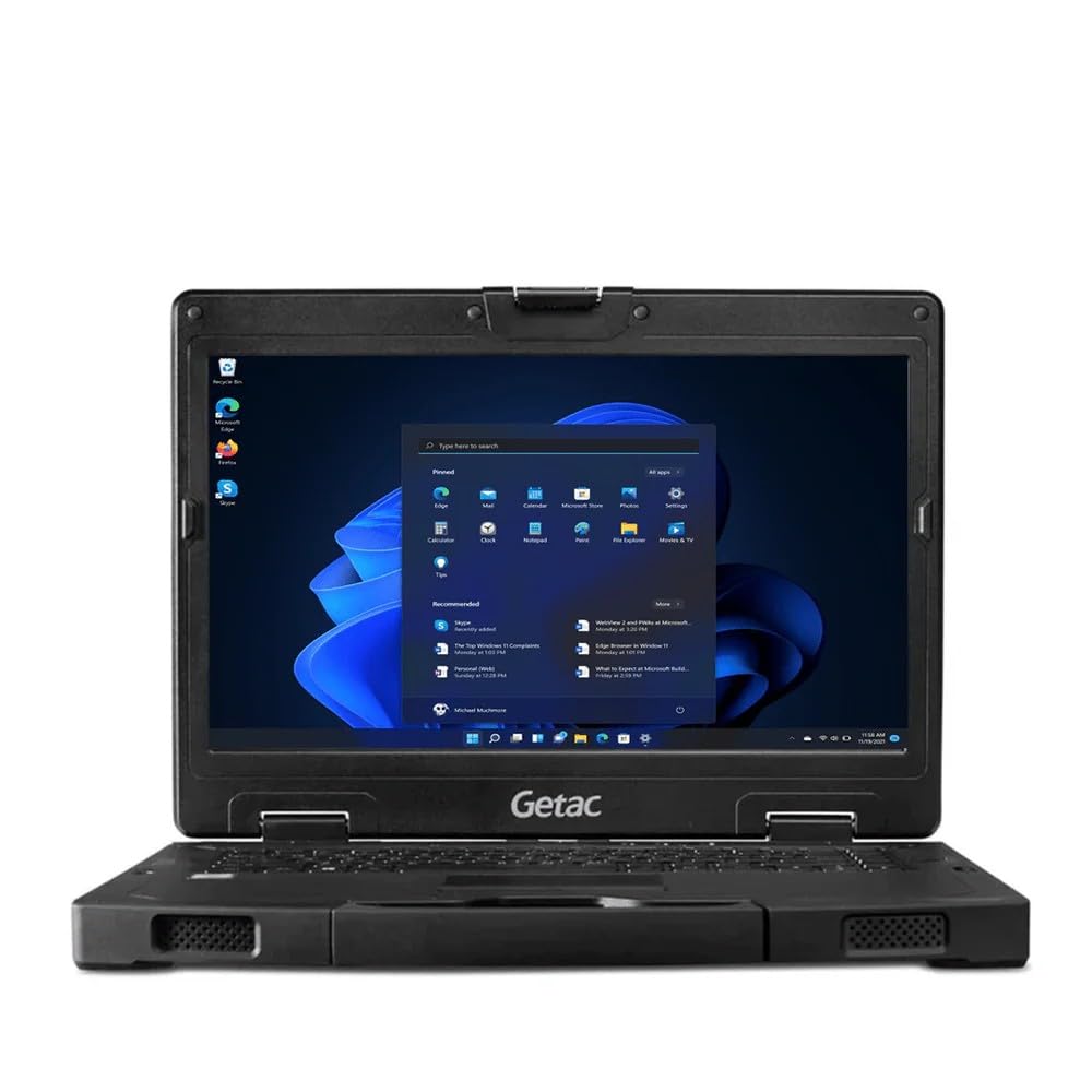 Snapklik.com : Getac S410 G2 Rugged Laptop, Intel Core i7-8550U, 14" HD