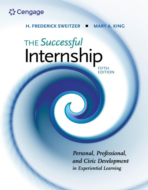 Amazon.com: The Successful Internship (HSE 163 / 264 / 272 Clinical ...