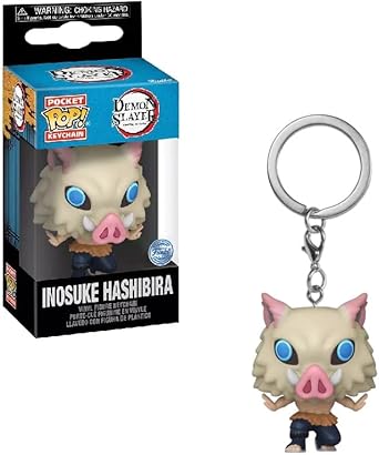 Amazon.com: Funko POP! Keychain: Demon Slayer - Inosuke Hashibira ...