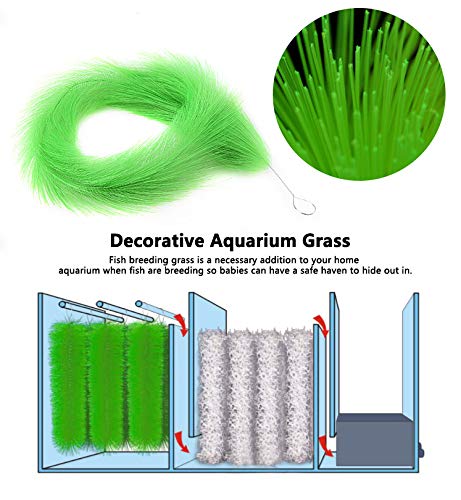 Snapklik.com : Haosie Fish Breeding Grass, Spawning Mops And Safe Baby ...
