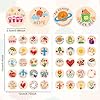 Amazon.com: 600pcs Christian Religious Round 1" Jesus Stickers for Kids ...