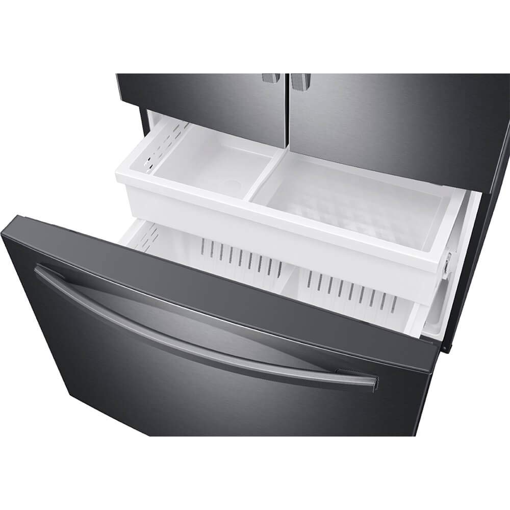 SAMSUNG RF28T5001SG 28.2 cu. ft. French Door Refrigerator - Black ...