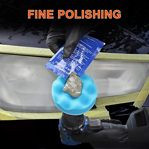 Snapklik.com : POLIWELL Headlight Restoration Kit 3 Easy Steps To ...