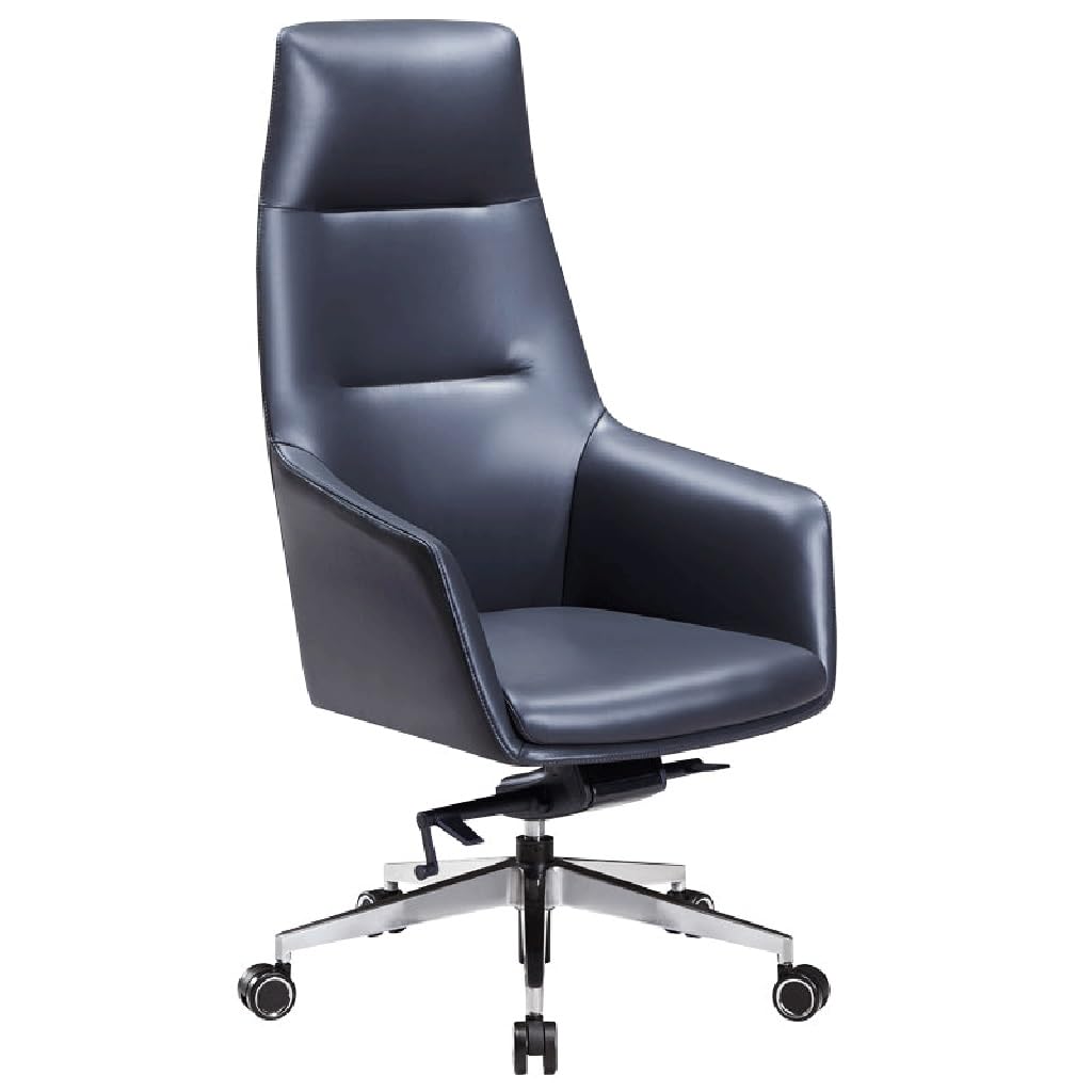 Amazon.com: AkosOL Office Leather Home Desk 360° Rotating Office Chair ...