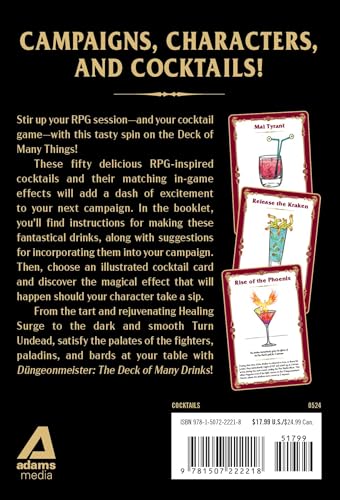 Snapklik.com : Dungeonmeister: The Deck Of Many Drinks: The RPG ...