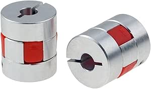 Amazon.com: HLYTFV Aluminum Plum Flexible Shaft Coupling 1pcs D25L30 ...
