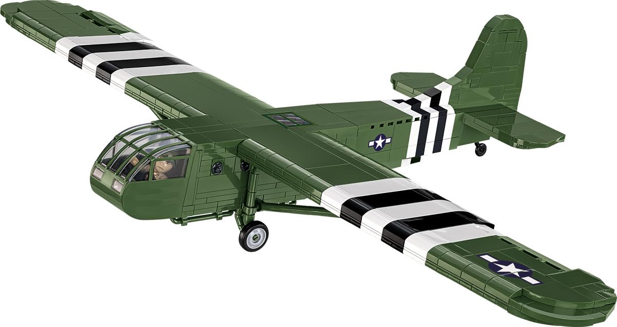 Amazon.com: COBI Historical Collection WWII WACO CG-4 : Toys & Games