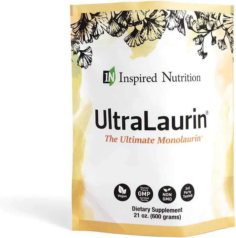 Amazon.com: Lauricidin® Suplemento de monolaurina auténtico, tarro de 8 ...