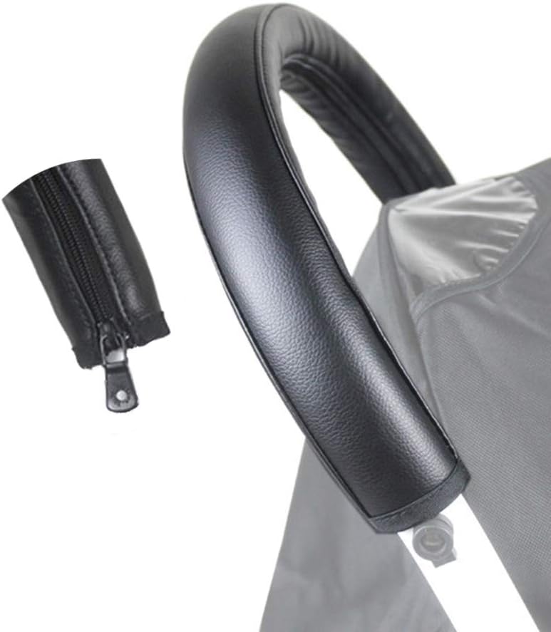 Amazon.com: SeedFuture Stroller Handle Cover Black for Babyzen Yoyo, PU ...