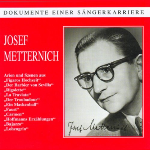 Amazon.com: Dokumente einer Sängerkarriere - Josef Metternich : Josef ...