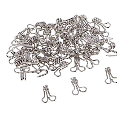 Crafteez Metal Blouse Hook for Tailoring and Embroidery (Silver) Hook ...