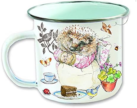 Peter Rabbit Enamel Mug by Robert Frederick : Amazon.co.uk: Home & Kitchen