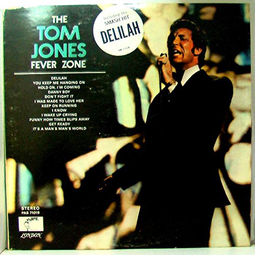 VINYL RECORD LP. 33 rpm. (12") TOM JONES "THE TOM JONES FEVER ZONE ...