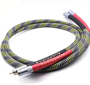 Siltech ST-48B G3 2-Male to 2-Male RCA Audio Stereo Subwoofer Cable [Hi ...