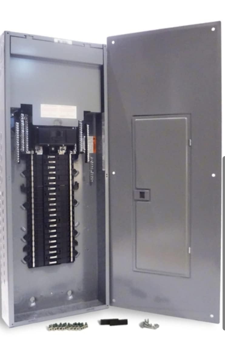 Schneider Electric - Square D Load Centre, 200 Amp Main Breaker, Plug ...