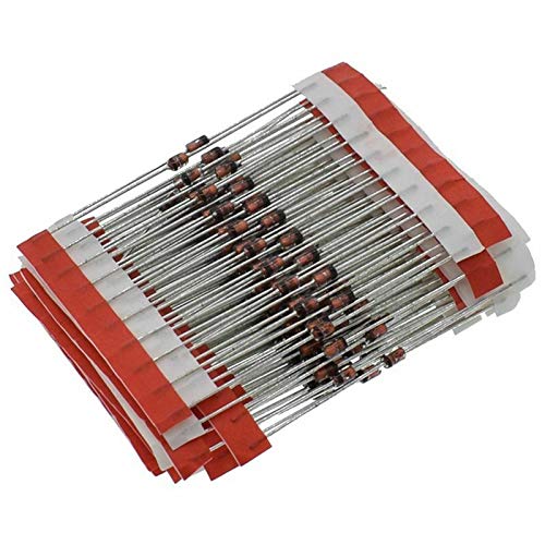 SJT® 1X(1W (3V to 33V) 250 Pcs 25 Values 1W Zener Diode Assorted Kit ...