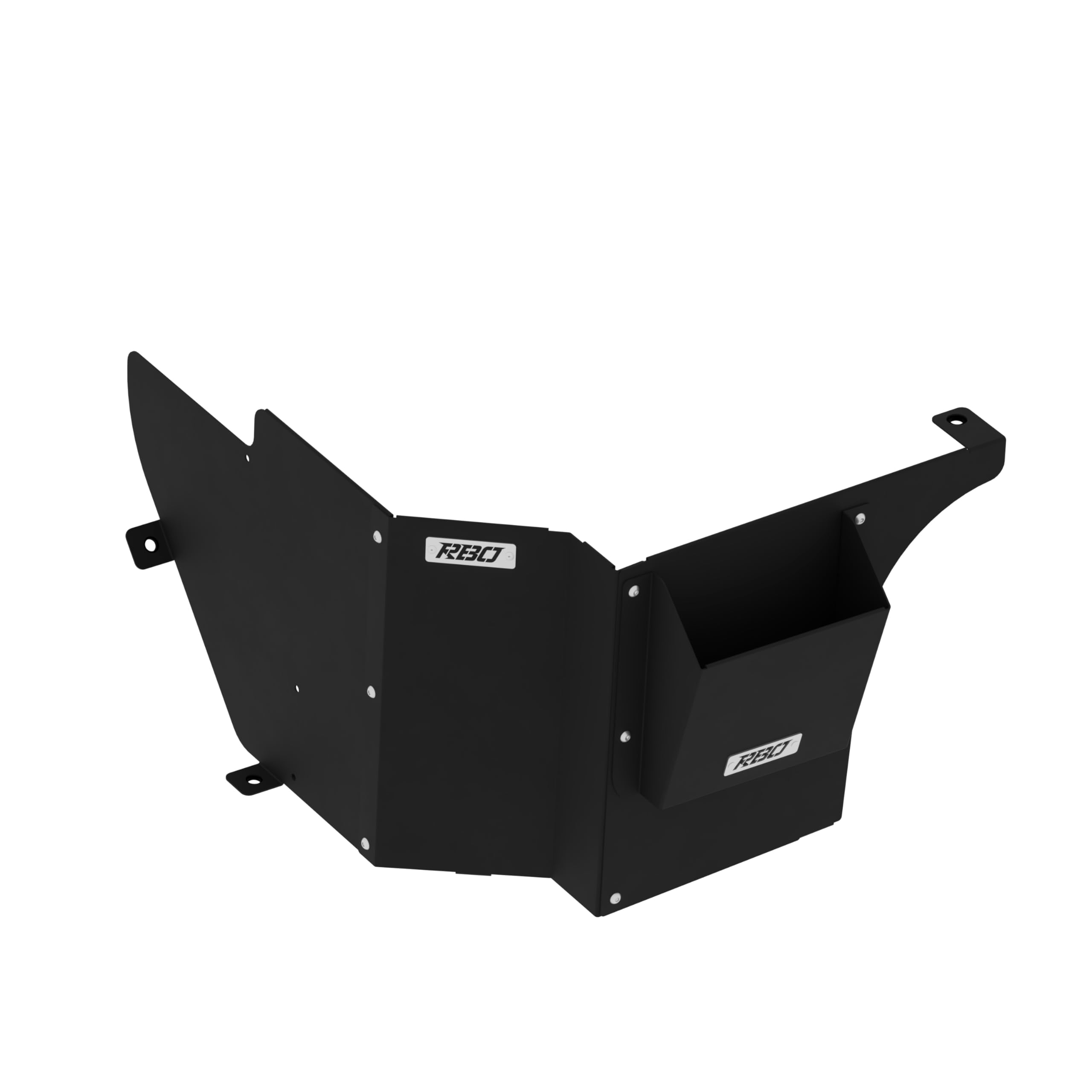 Amazon.com: Razorback Offroad UTV Underseat Storage Box: 4 Door Rear ...