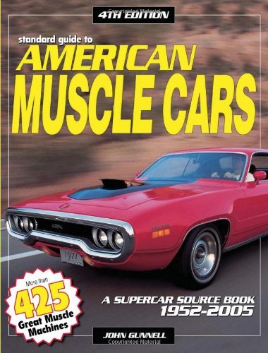 Standard Guide to American Muscle Cars 4th (fourth) edition Text Only ...