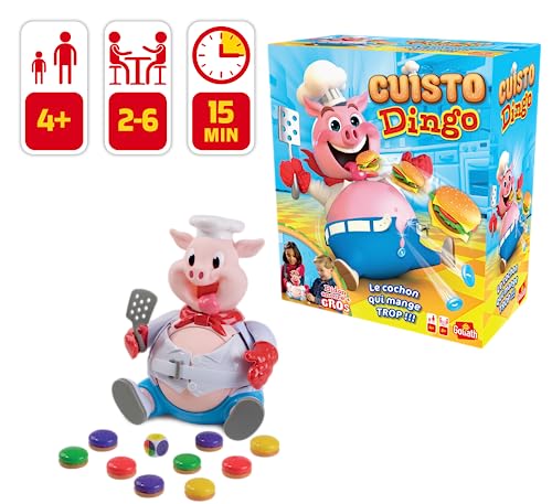 Goliath – Cuisto Dingo – Board Game For Kids – The Pig Who Eats Too ...