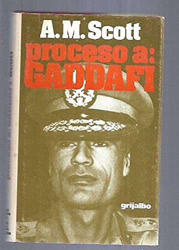 Amazon.com: Proceso A: Gaddafi: 9788425305894: unknown author: Books