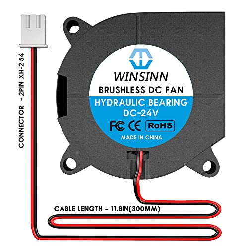 Snapklik.com : WINSINN 40mm Blower Fan 24V, 3D Printer Micro 24 Volt ...
