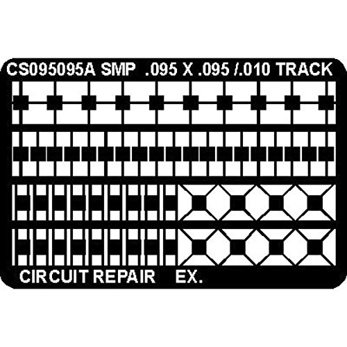 CircuitMedic® CS095095AS Surface Mount Pads Circuit Frame, 0.095 in x 0 ...