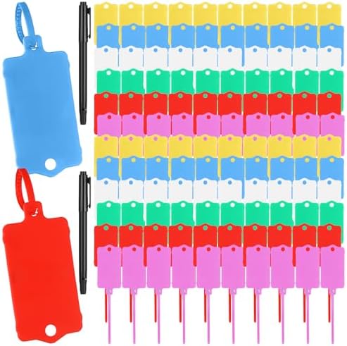 120 PCS Plastic Shipping Tags, Plastic Tags Shipping Tags Waterproof ...