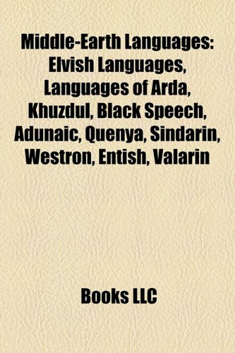 Amazon.co.jp: Middle-earth languages: Elvish languages, Languages ...