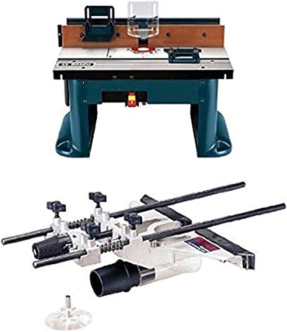 Bosch Benchtop Router Table with Deluxe Router Edge Guide With Dust ...