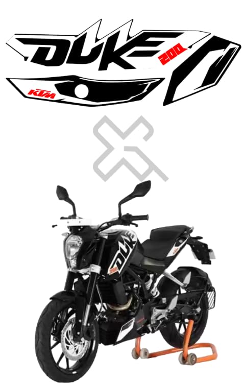 Grayfixx Duke 200 Bs3 Sticker | Made in Premium Gloss Vinyl with FPF ...