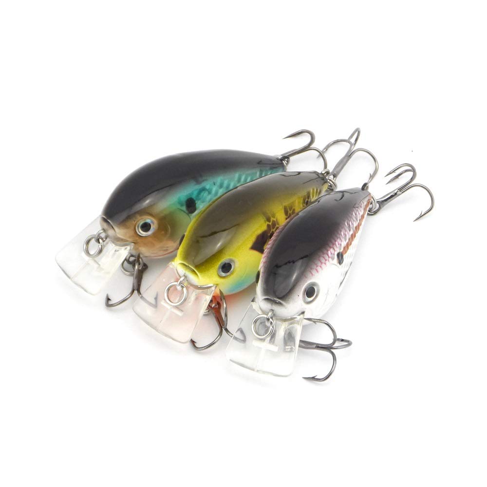 Crankbait for Bass Fishing 60mm/2.36 inches Shallow Diving Crank Bait ...