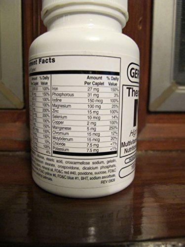 Snapklik.com : 100 Caplets Thera Tabs M High Potency Multivitamin