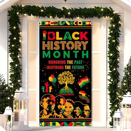 Amazon.com: Black History Month Decorations, Black History Month Door ...