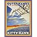Amazon.com: Kitty Hawk Plane-Art Deco Style Vintage Travel Poster-by ...