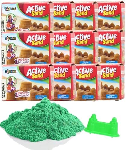 Toyshine Creative Sand Set for Kids – Natural Sand Kit for Kids,| Soft ...