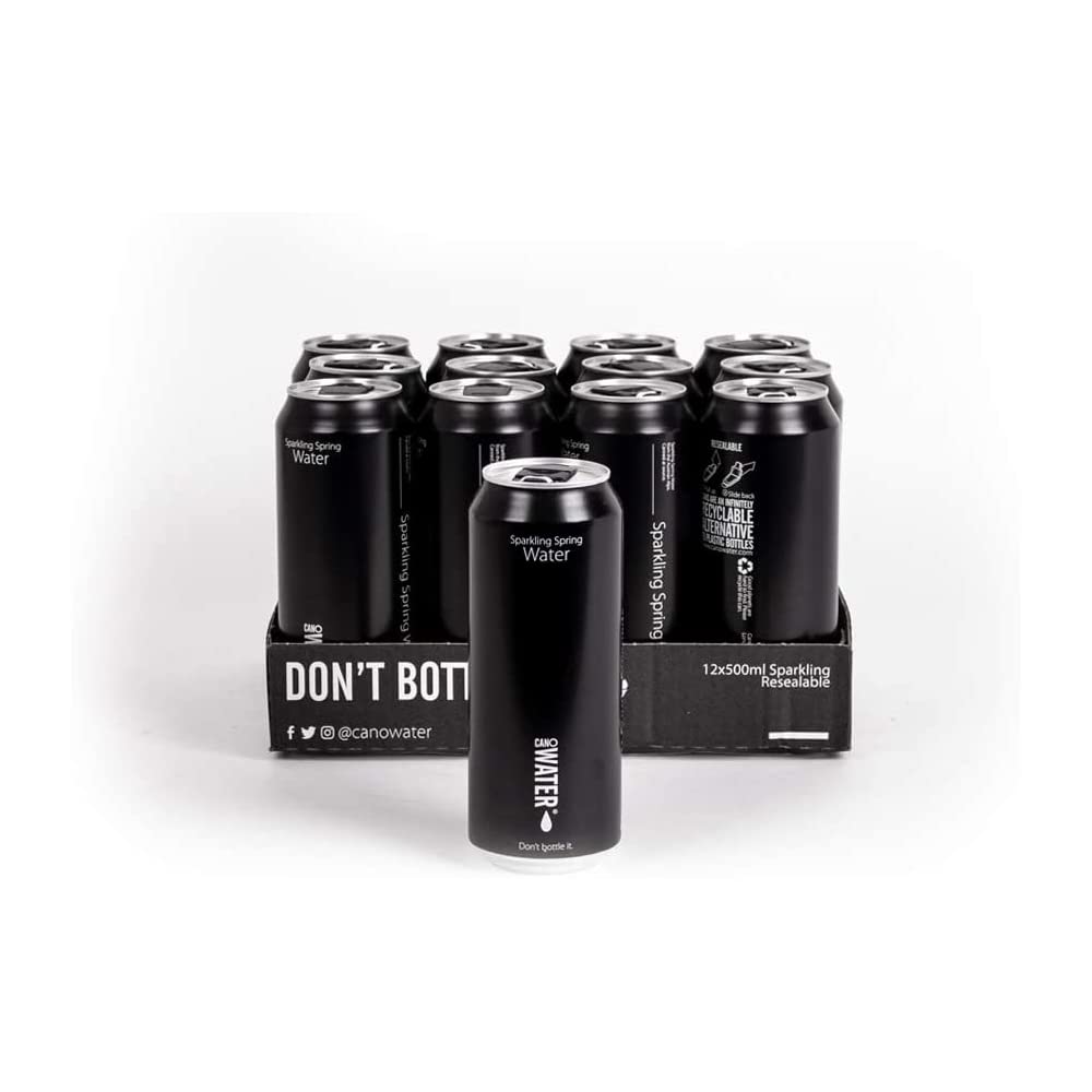 CANO WATER Sparkling Water Cans in Multipacks, Natural Spring Water ...
