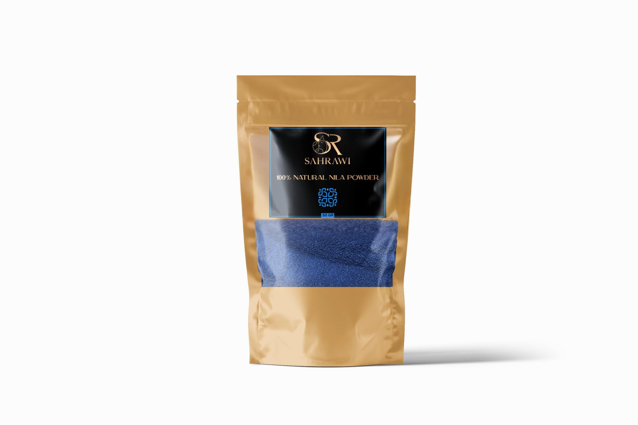 Sahrawi Moroccan Blue Nila Powder 100% Natural Skin Brightening 50g ...