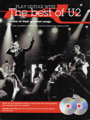 Amazon.com: Play Guitar with U2 (The Best of U2): Guitar TAB, Book & 2 ...