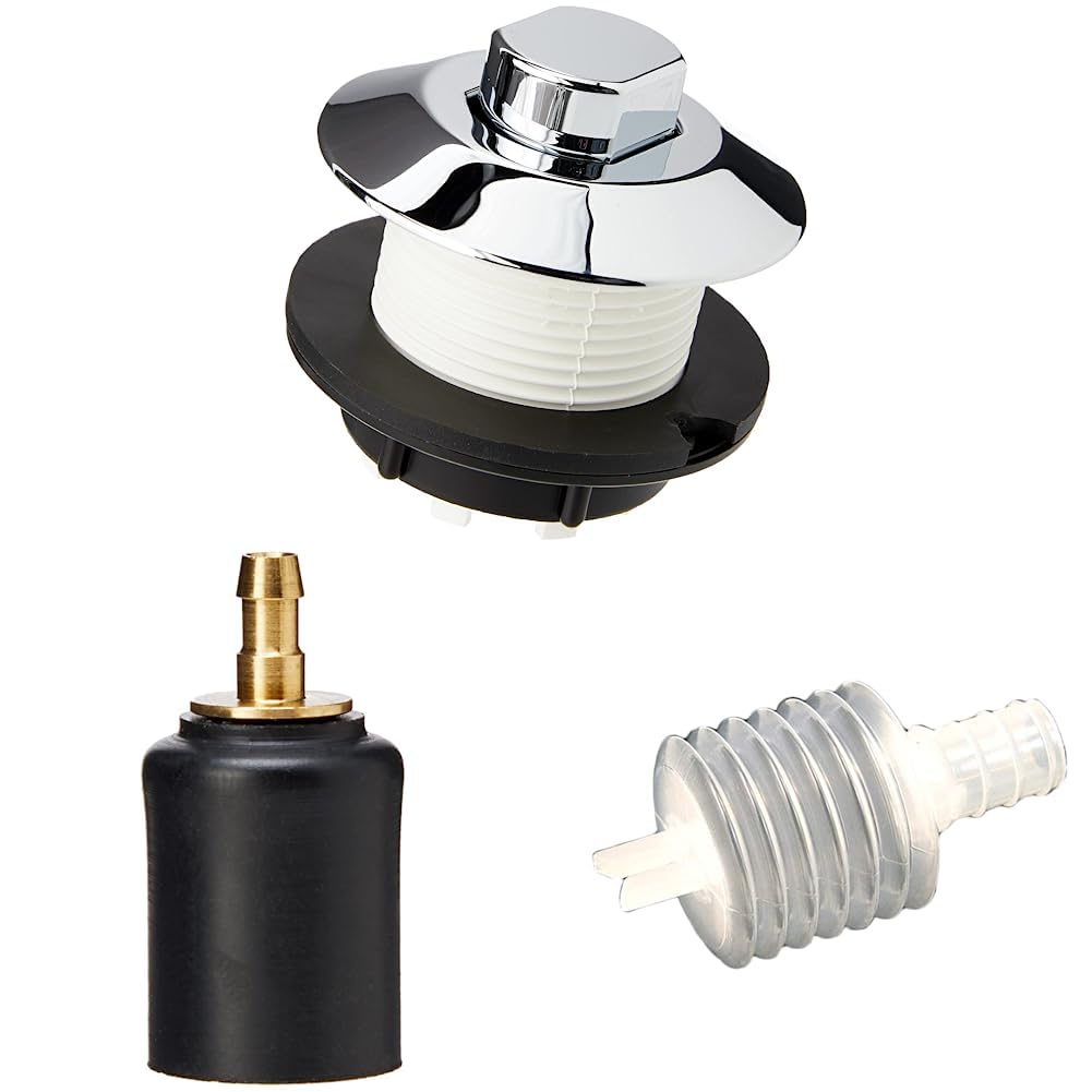 GROHE 38488000 | Air Button, Chrome & Grohe 43507000 Adagio DAL ...