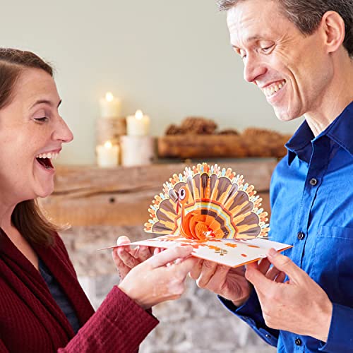 Snapklik.com : Gobble Til You Wobble Turkey Pop Up Card, 5x7-3D ...