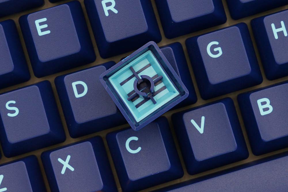 Buy Domikey hhkb abs doubleshot keycap Set Atlantis Blue hhkb Profile ...