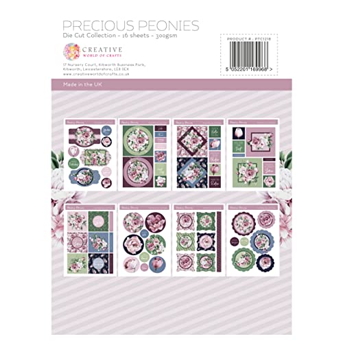 The Paper Tree – Precious Peonies – Die Cut Sheets – BigaMart